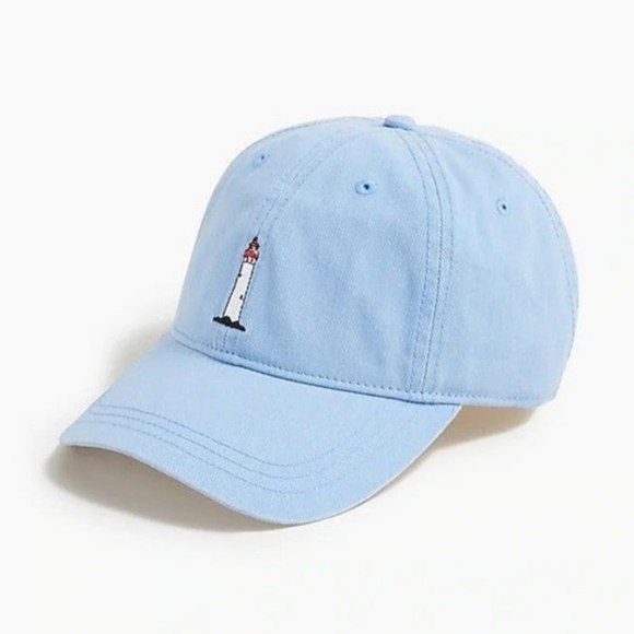 J. Crew | Accessories | New J Crew Washed Lighthouse Baseball Cap Nwt ...